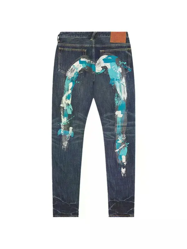 EVISU Daicock Print Jeans