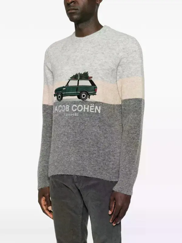 Jacob Cohen Après-ski Intarsia-knit Sweater