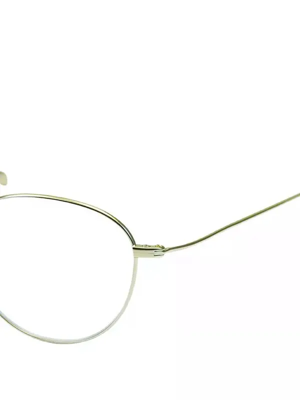 MASUNAGA Gms/396bt Round-frame Glasses