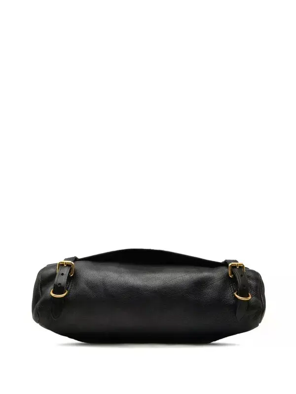 Burberry 2000-2017 Medium Leather Bridle Crossbody Bag
