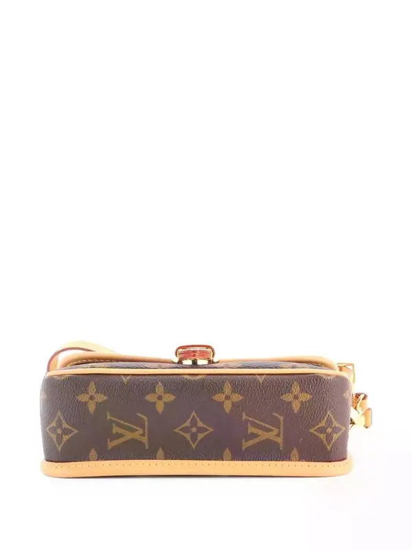 LOUIS VUITTON Diane Nm Handbag Monogram Canvas Nano Shoulder Bag