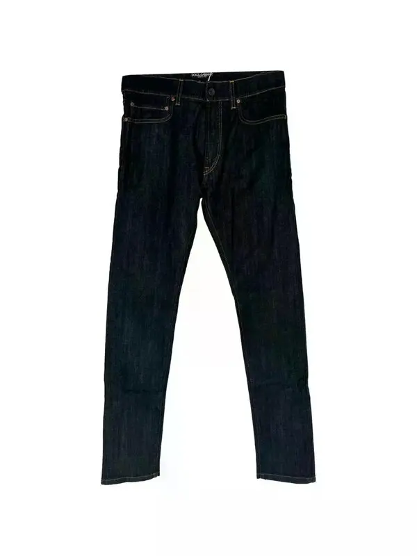 Dolce & Gabbana Logo-plaque Capri Jeans
