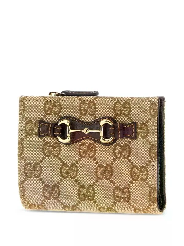 Gucci Gg Supreme Horsebit Wallet