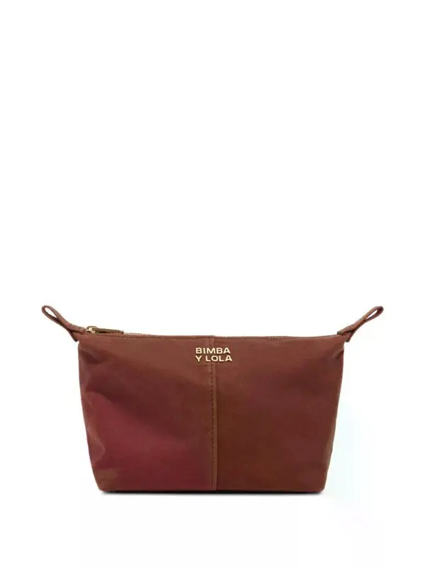 Bimba Y Lola Small Rust Coated Trapecio Make-up Case