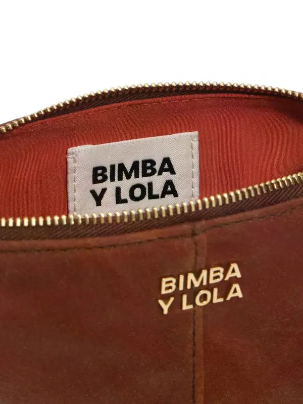 Bimba Y Lola Small Rust Coated Trapecio Make-up Case