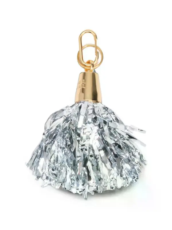 Bimba Y Lola Metallic Pompom Keyring