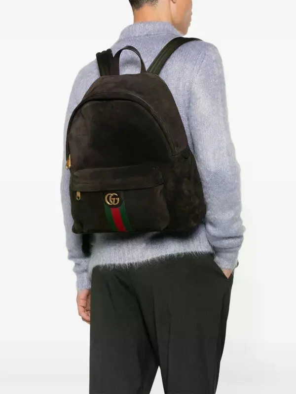 Gucci Ophidia Suede Backpack