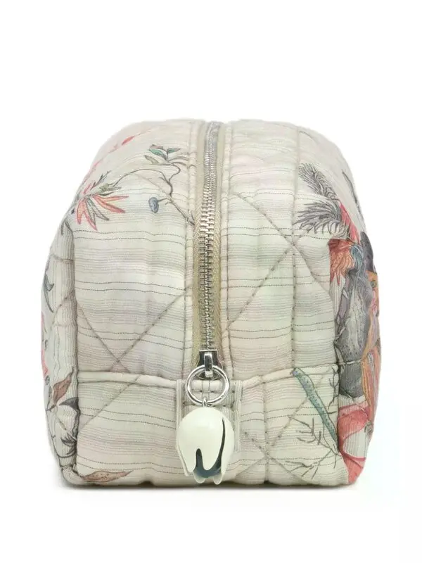 Bimba Y Lola Romantic Sweet Birds Small Cotton Make-up Case