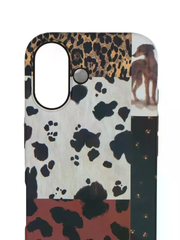 Bimba Y Lola Pony Patchwork Iphone 16 Rigid Case - Neutrals