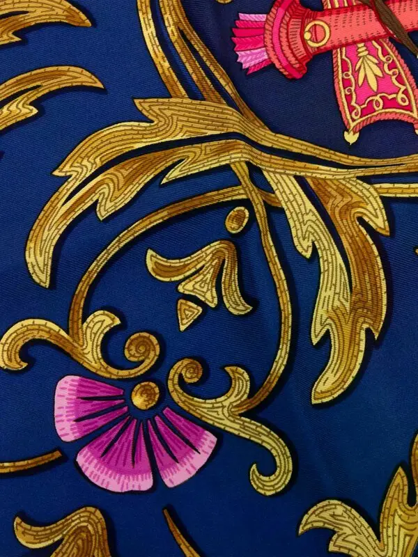 Hermès 1980-2010 Cheval Turc Silk Scarf 90 Scarves