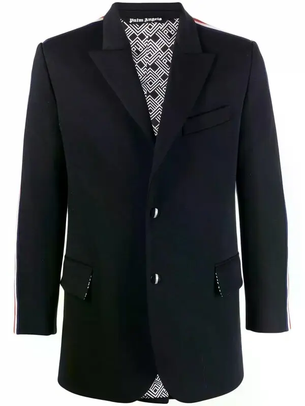 Palm Angels Side-stripe Track Blazer