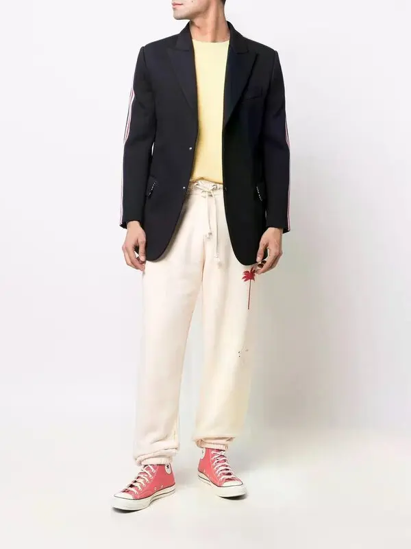 Palm Angels Side-stripe Track Blazer