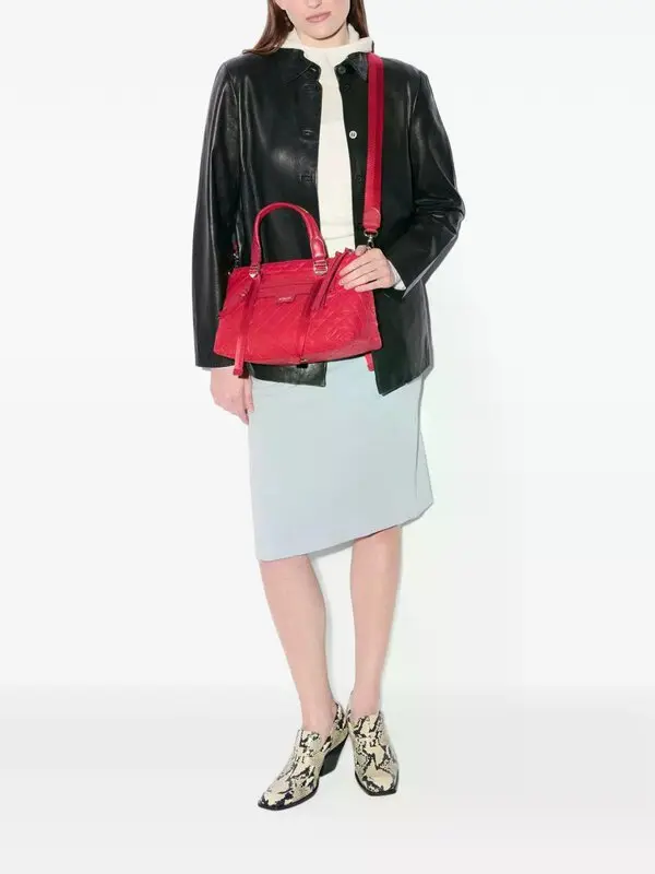 Mz Wallace Small Park Quilted Leather Tote Bag