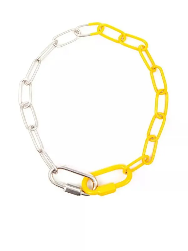 MAISON MARGIELA Chain-link Two-tone Necklace