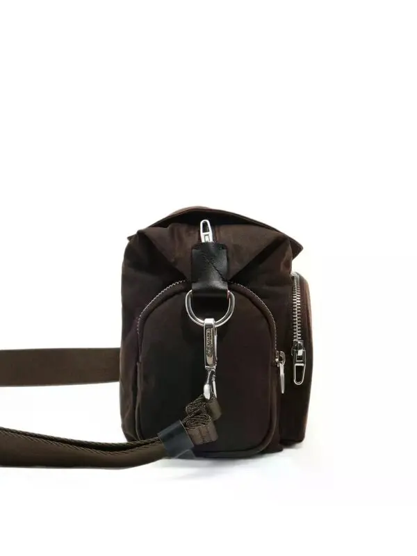 Bimba Y Lola Large Dark Coated Pocket Flap Bag
