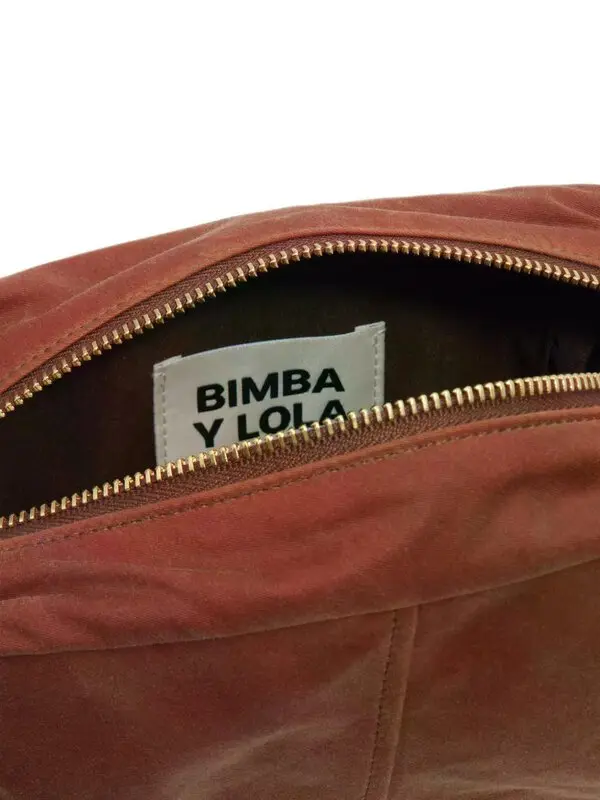 Bimba Y Lola Medium Rust Coated Crossbody Bag