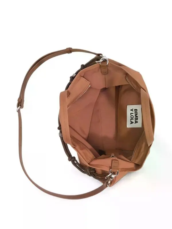 Bimba Y Lola Medium Light Cotton Shopper Bag
