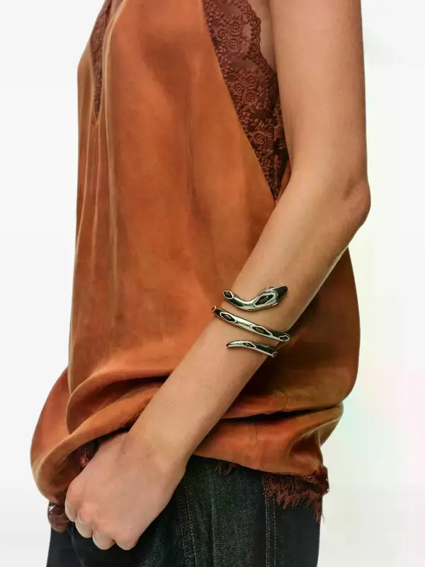 Bimba Y Lola Enamel Snake Bracelet