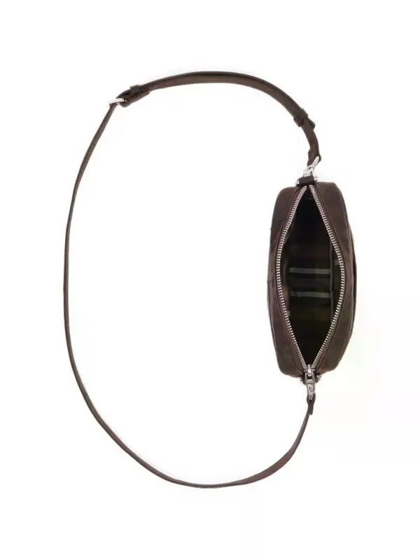 Bimba Y Lola Small Dark Coated Crossbody Bag