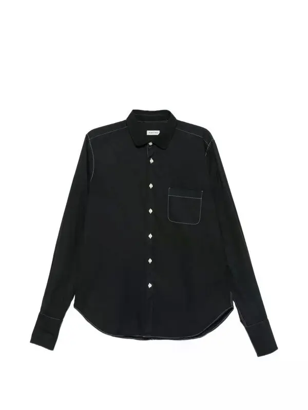 ROMEO GIGLI 1990s Contrast-stitch Shirt
