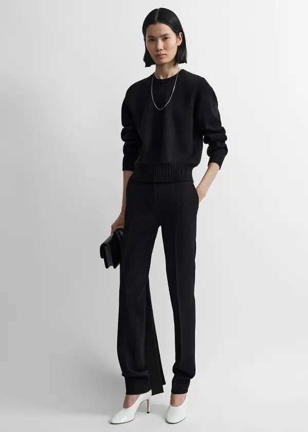 TOTEME Slim Stretch Wool Trousers