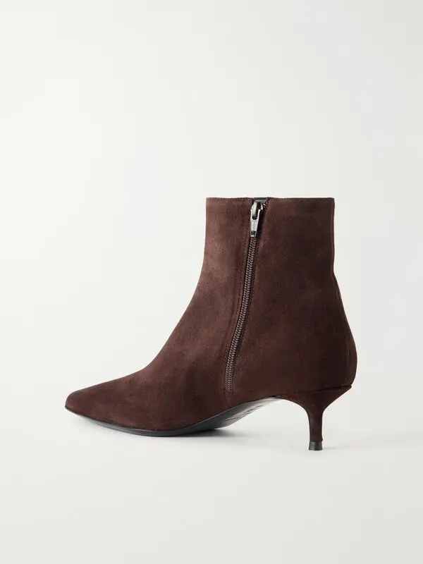 Staud Sebastian Suede Ankle Boots