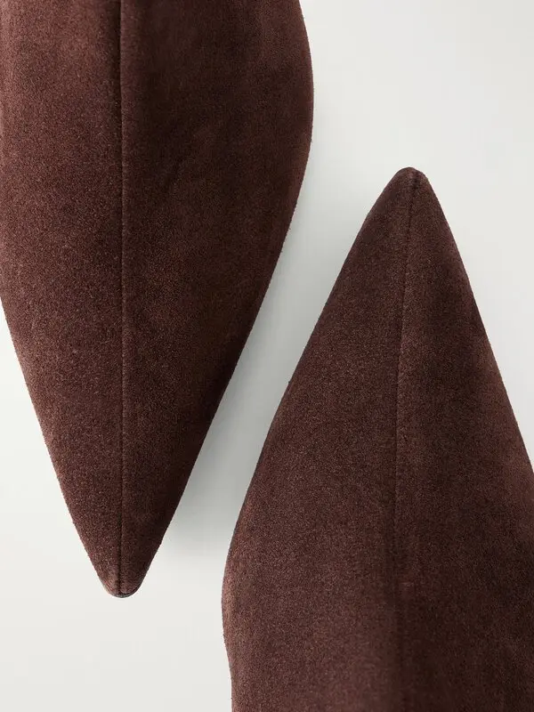 Staud Sebastian Suede Ankle Boots