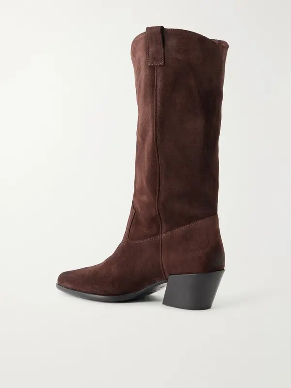Staud Monty Suede Ankle Boots