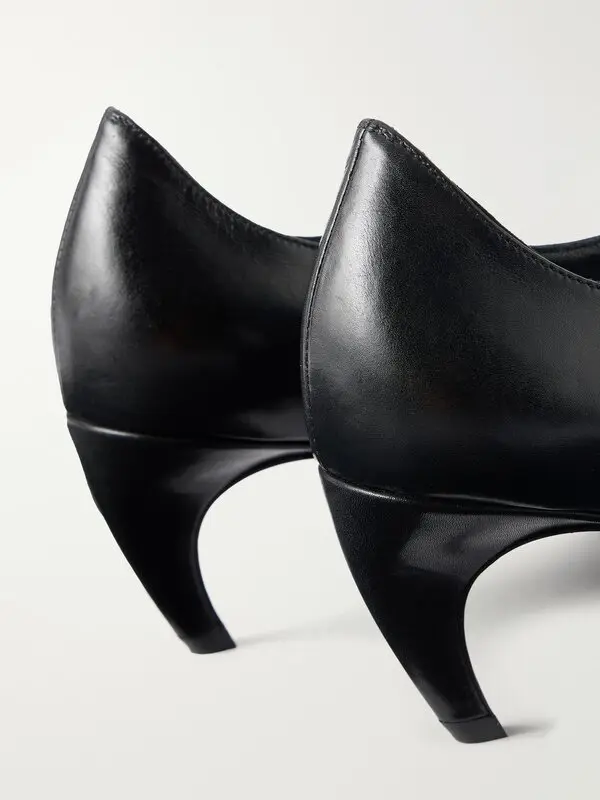 Khaite Valerie 55 Leather Pumps