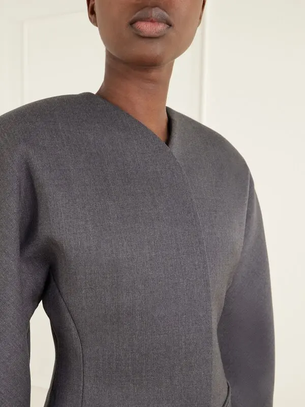 Jacquemus La Veste Ovalo Drill Blazer