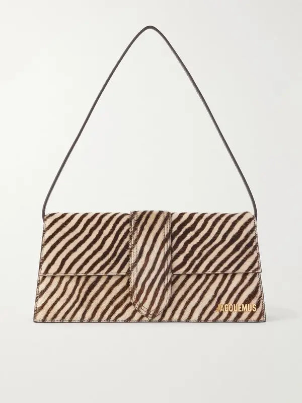 Jacquemus Le Bambino Animal-print Calf Hair Shoulder Bag - Multi