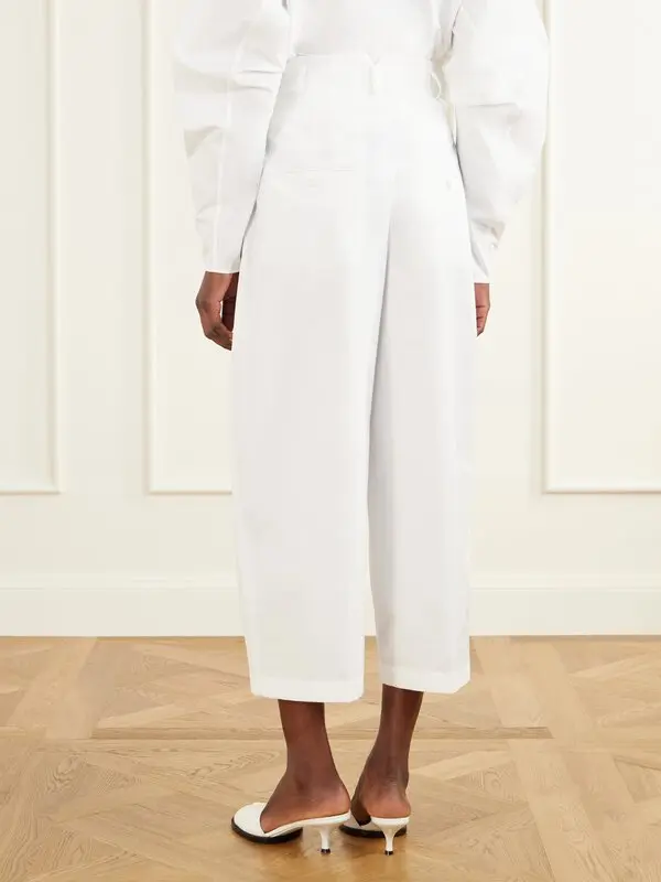 Jacquemus Miami Cotton Tapered Pants