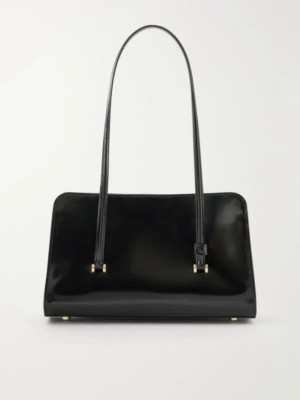 KALLMEYER Magazine Patent-leather Shoulder Bag - Black