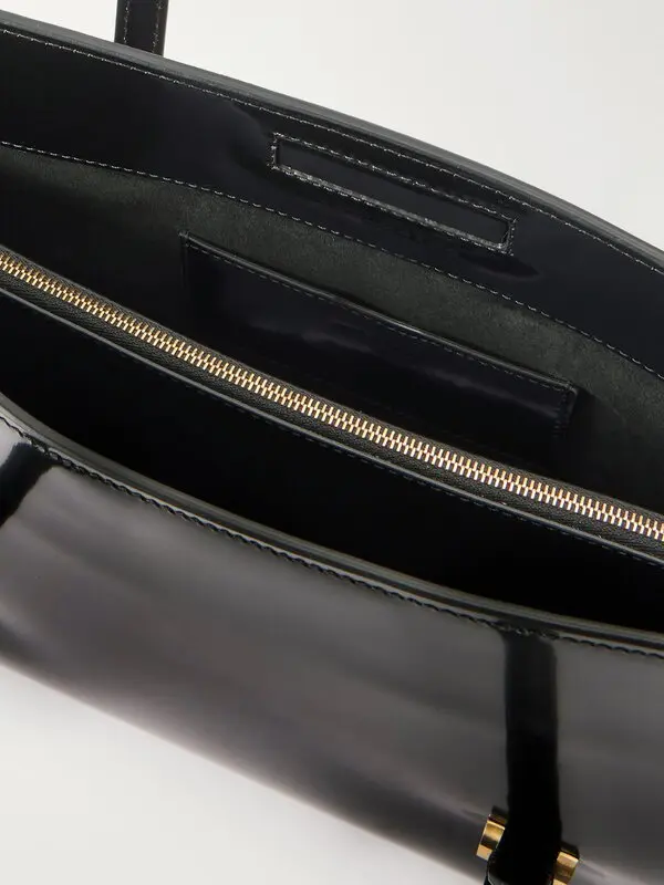 KALLMEYER Magazine Patent-leather Shoulder Bag - Black