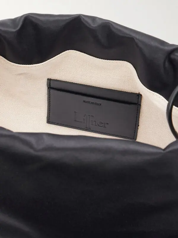 LIFFNER Charm-embellished Satin Clutch