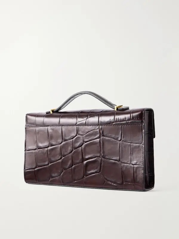 DEMELLIER The Vancouver Leather Clutch