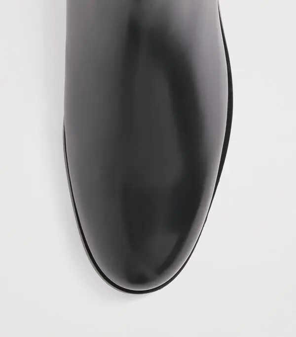 Sandro Leather Chelsea Boots