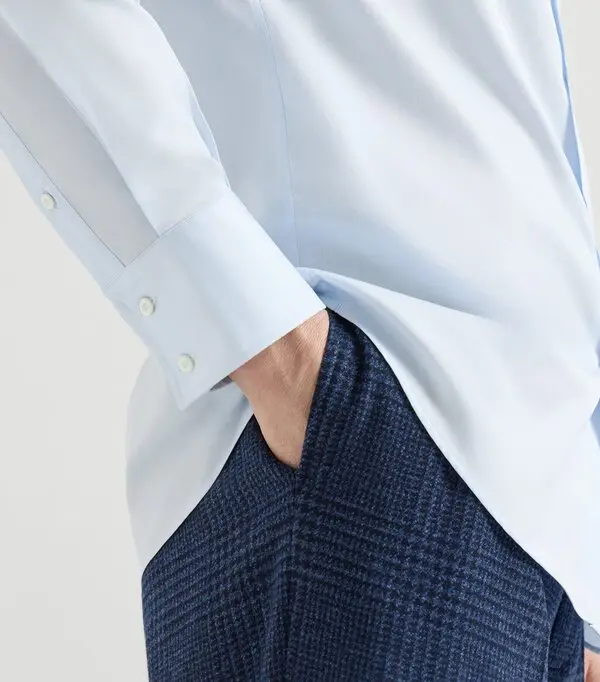 Brunello Cucinelli Cotton Twill Shirt