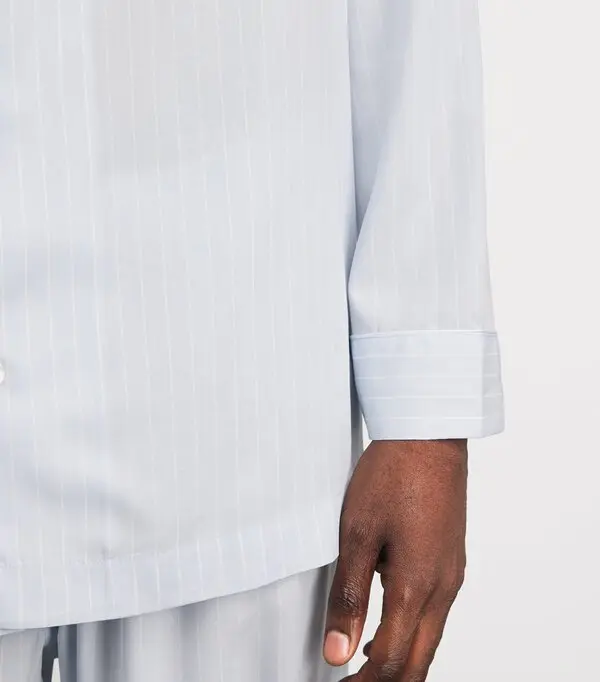 Zimmerli Stripe Sustainable Luxury Pyjama Set