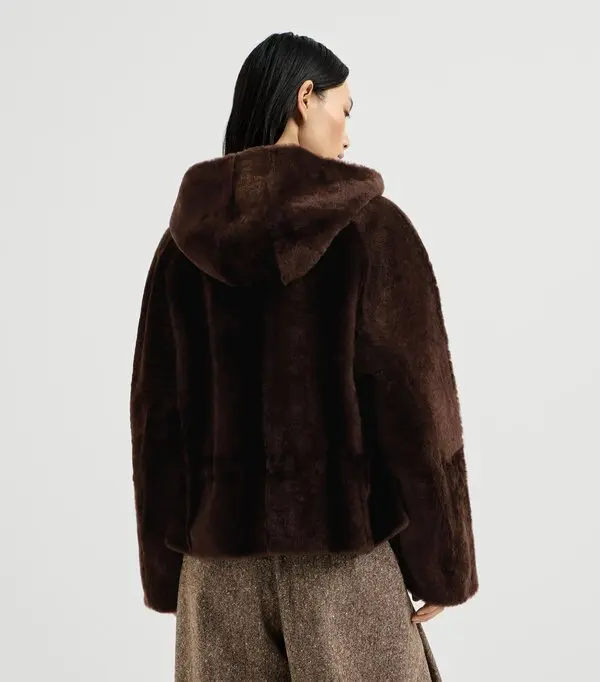 Brunello Cucinelli Shearling Fur Jacket