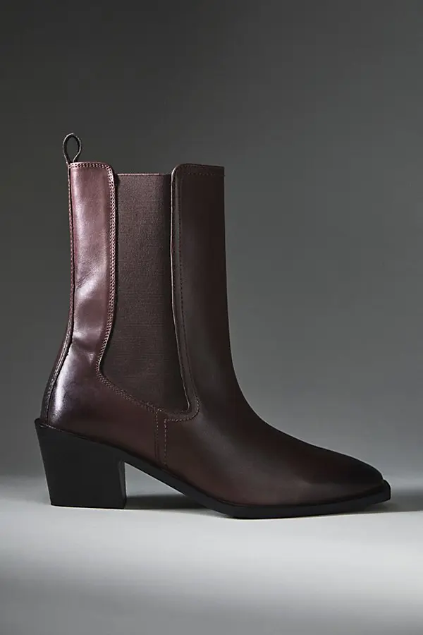 FP COLLECTION Greenwich Chelsea Boots Shoe - Brown Leather