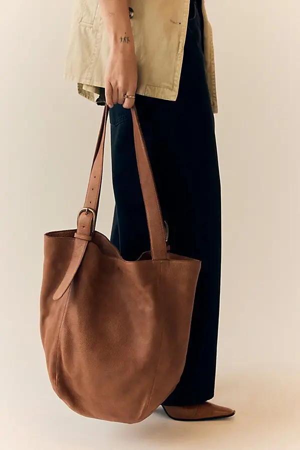 Free People Iris Tote At - Saddle