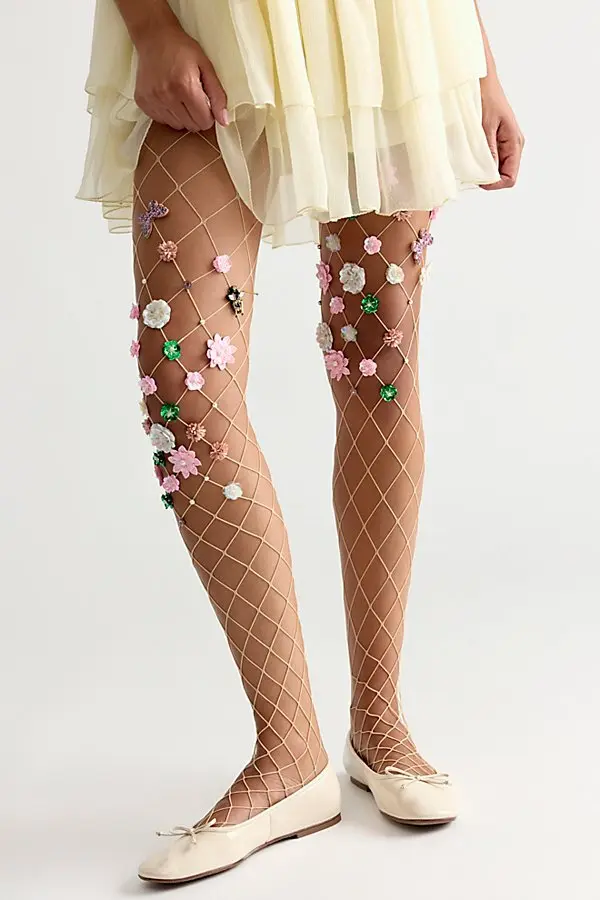 HIGH HEEL JUNGLE Aurora Fishnet Tights