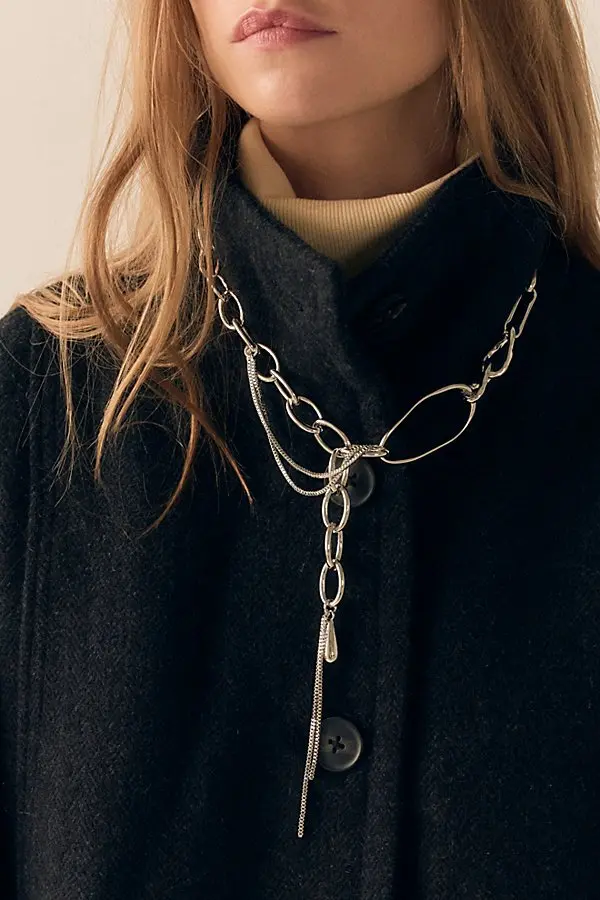 Free People Raven Choker Necklace At