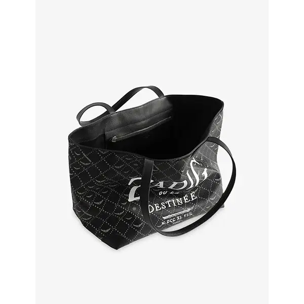 Zadig&Voltaire Z Shopper Xl Book Tag Coated-canvas Tote Bag