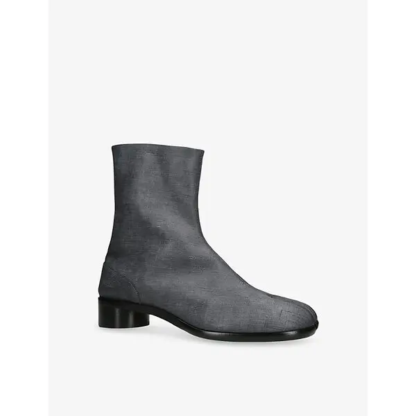 MAISON MARGIELA Tabi 30 Leather Ankle Boots