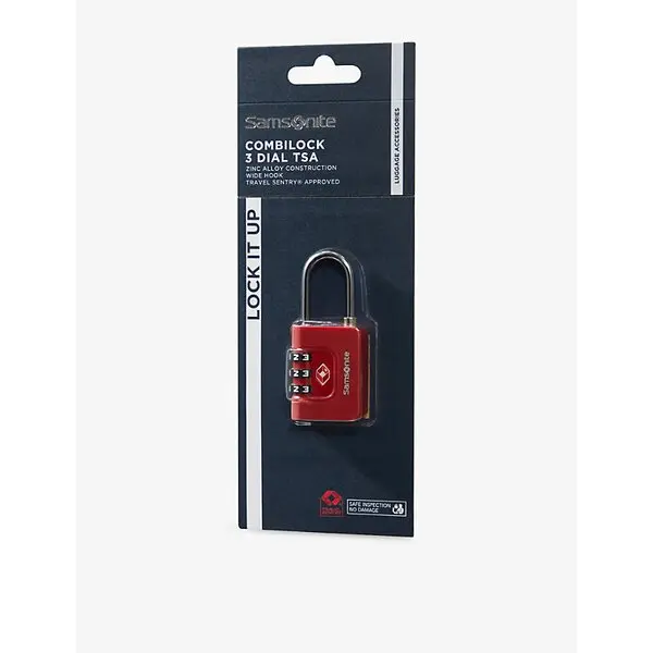 SAMSONITE Ta Revolution Combilock 3 Dial Tsa Padlock