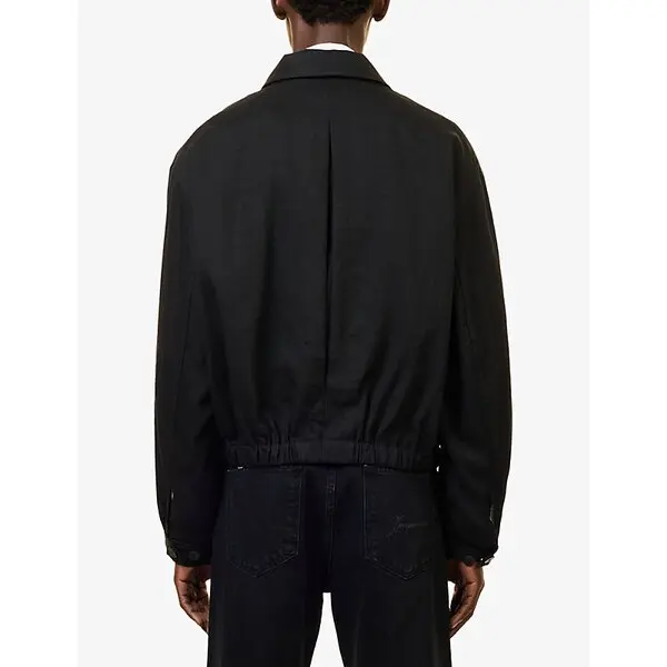 Jacquemus Le Blouson Cubano Linen-blend Jacket