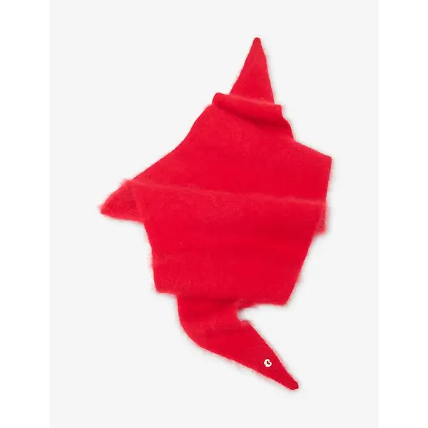 Maje Triangle Wool Scarf