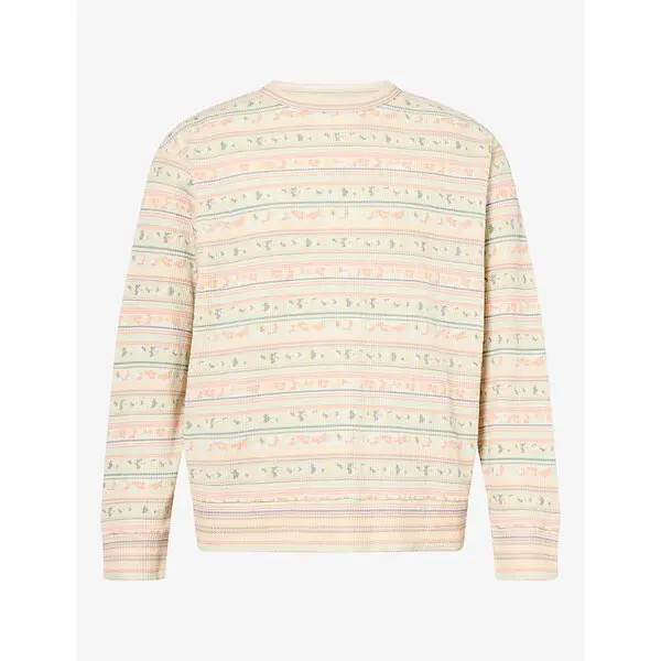 THAMES Fair Isle Patterned Cotton Top - Multi